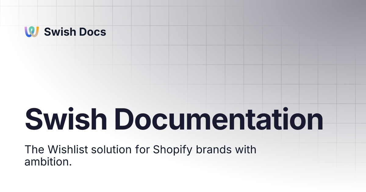 Swish Documentation | Swish Docs